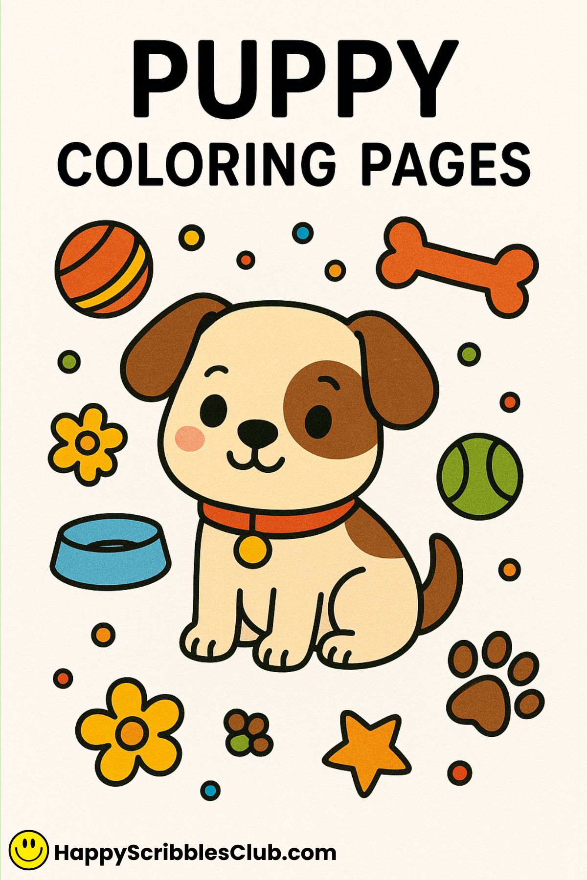 16 Free Puppy Coloring Pages for Kids to Print at Home